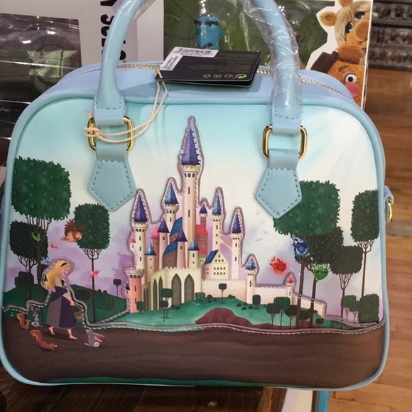 Loungefly | Bags | Loungefly X Disney Sleeping Beauty Castle Satchel ...